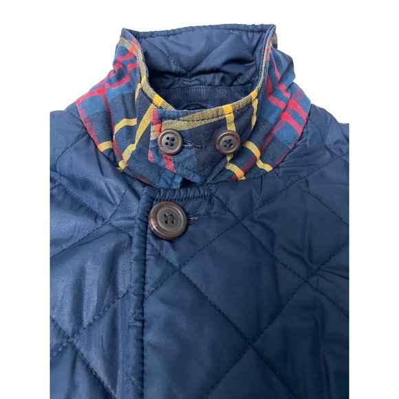 Joules | Jackets & Coats | Joules Small Mens Hillwood Navy Blue Quilted ...